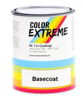 Autolak kleur uni en metallic in blik.Bedrijfsautolak lak.Industrielak.